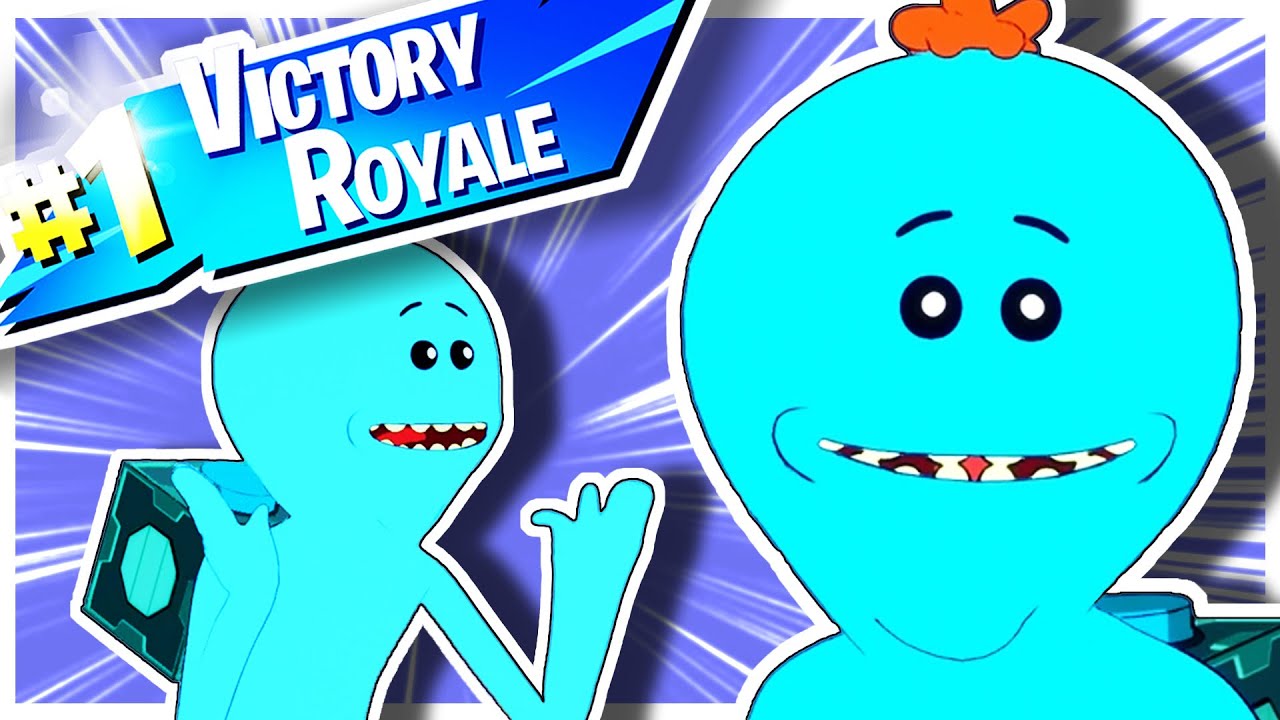 Fortnite Mr. Meeseeks Win (PS5 Gameplay) - YouTube