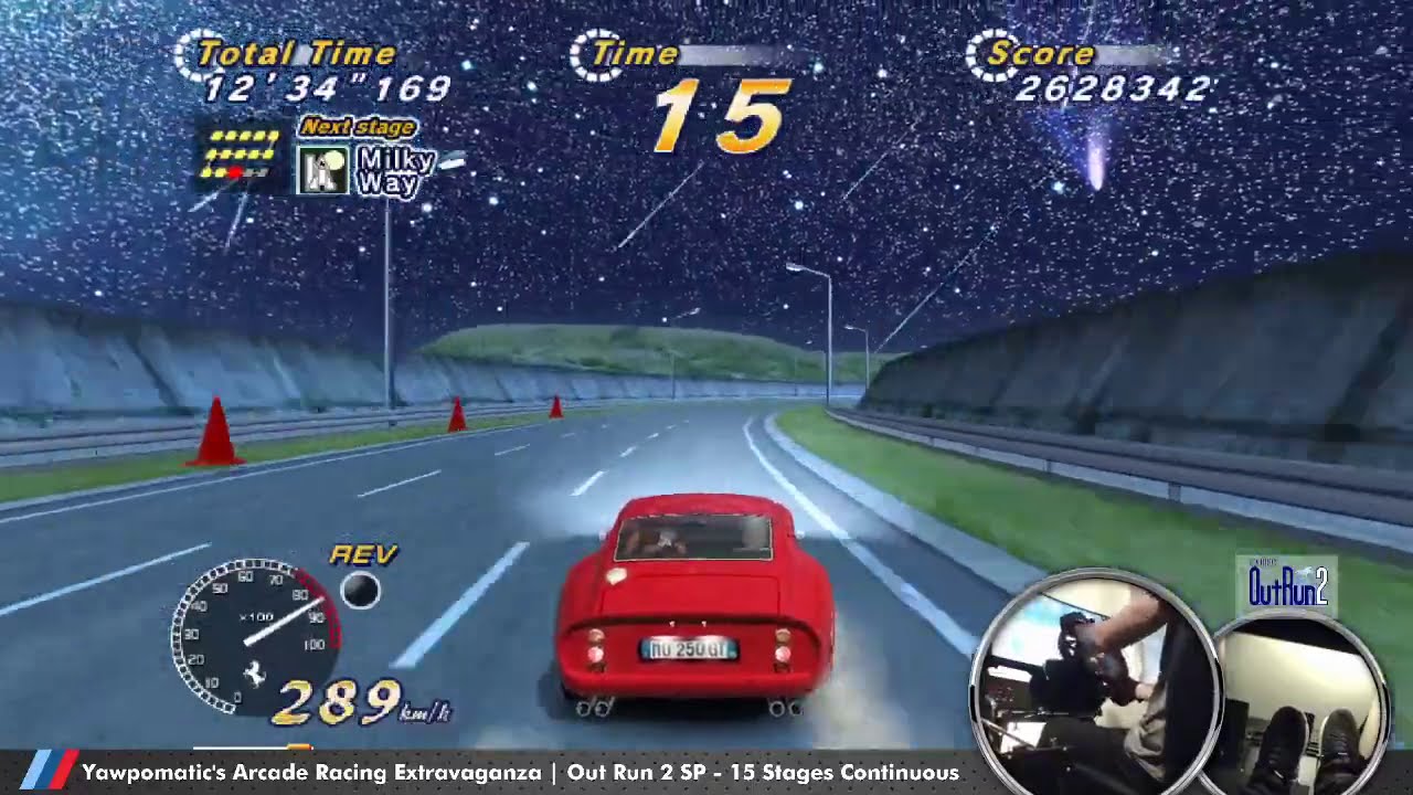 OutRun 2 SP - Finally completing the 15 stage challenge - YouTube