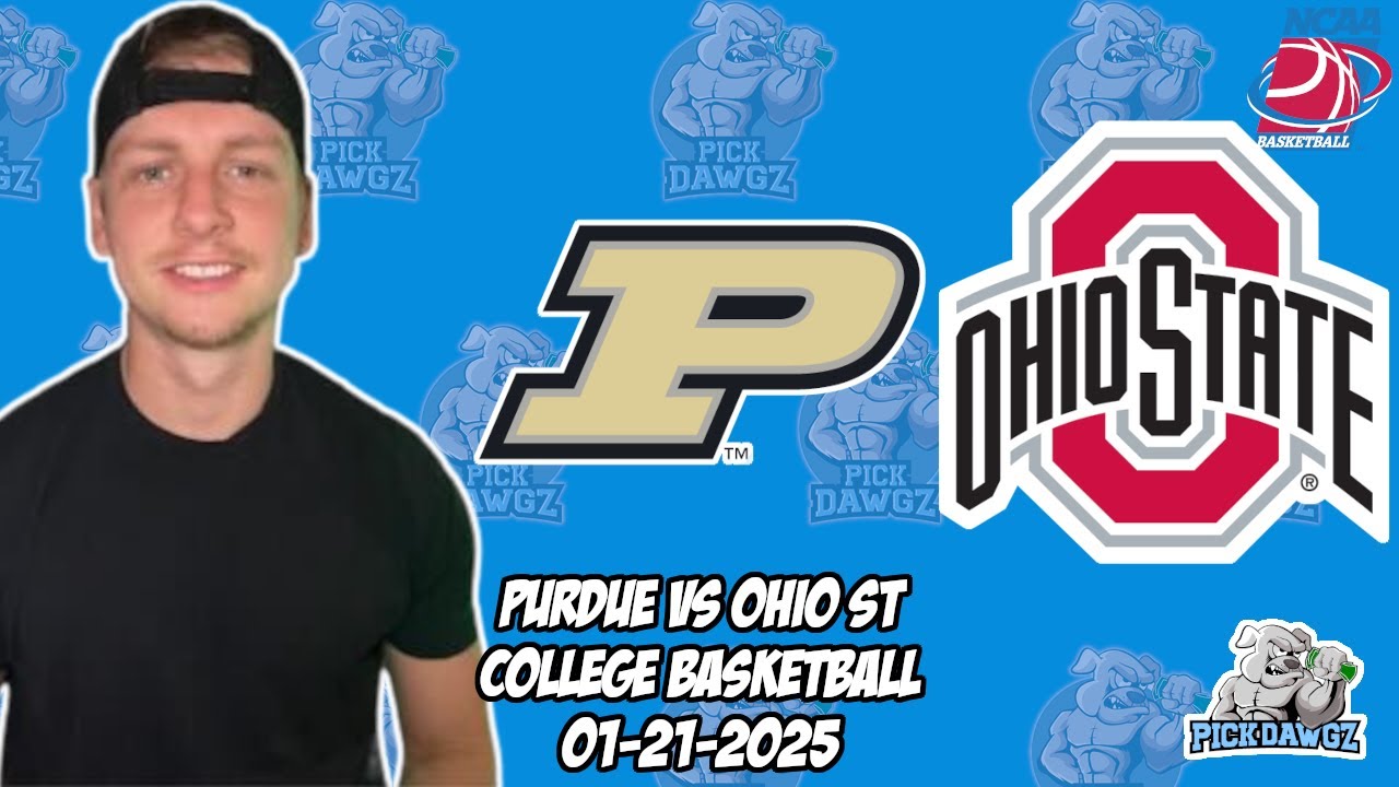 Purdue vs Ohio State 1/21/25 Free College Basketball Picks and ...