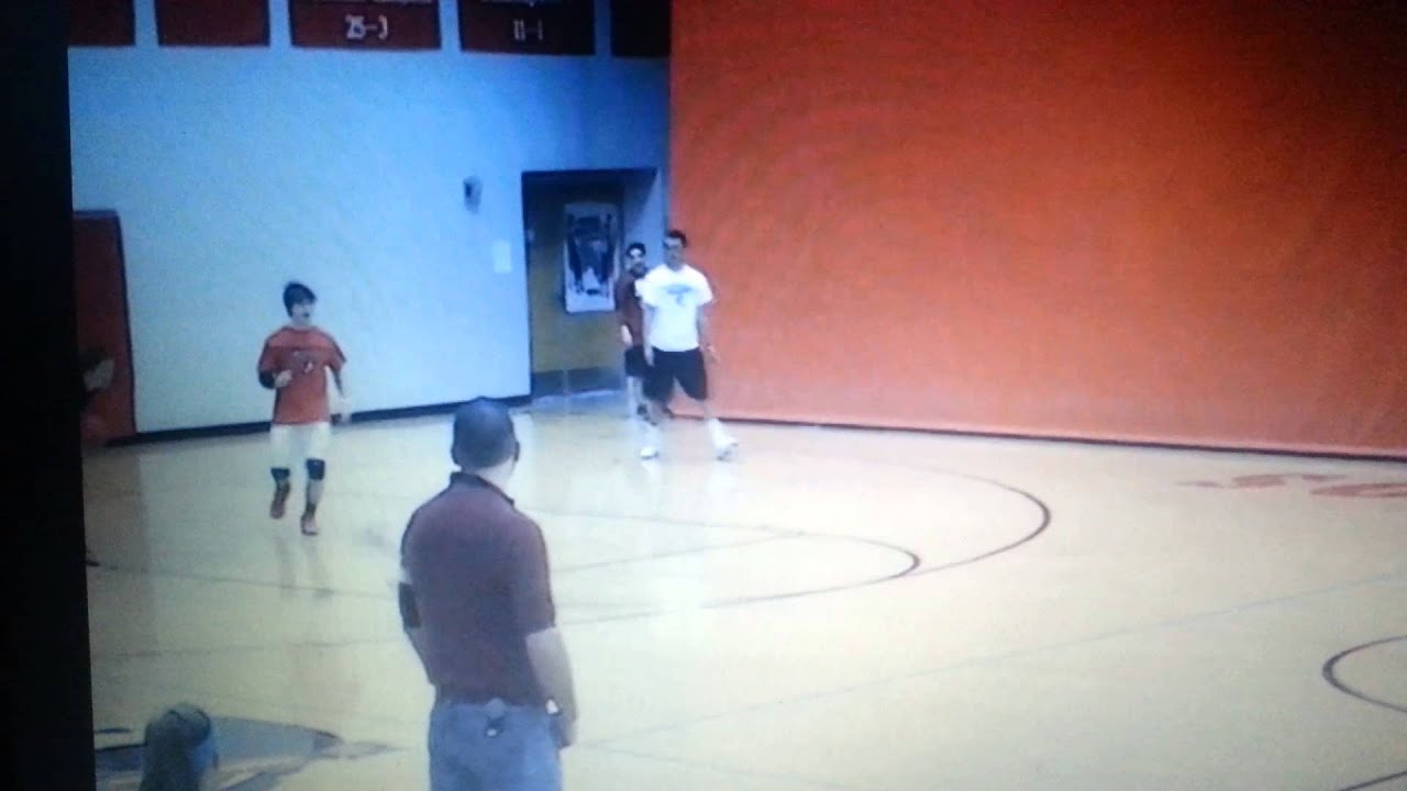 Crazy dodgeball dodge! - YouTube