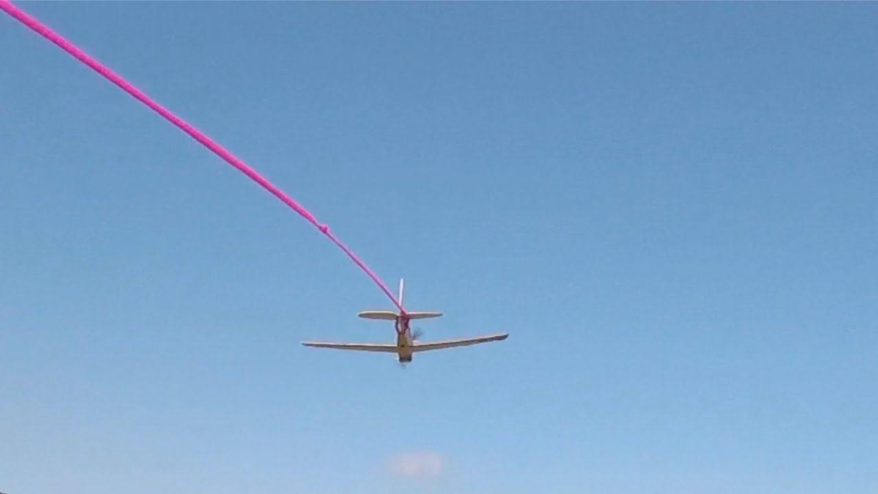 Flite Test Arrow chasing P40 fpv gopro 5 session 50m streamer DIY RC ...