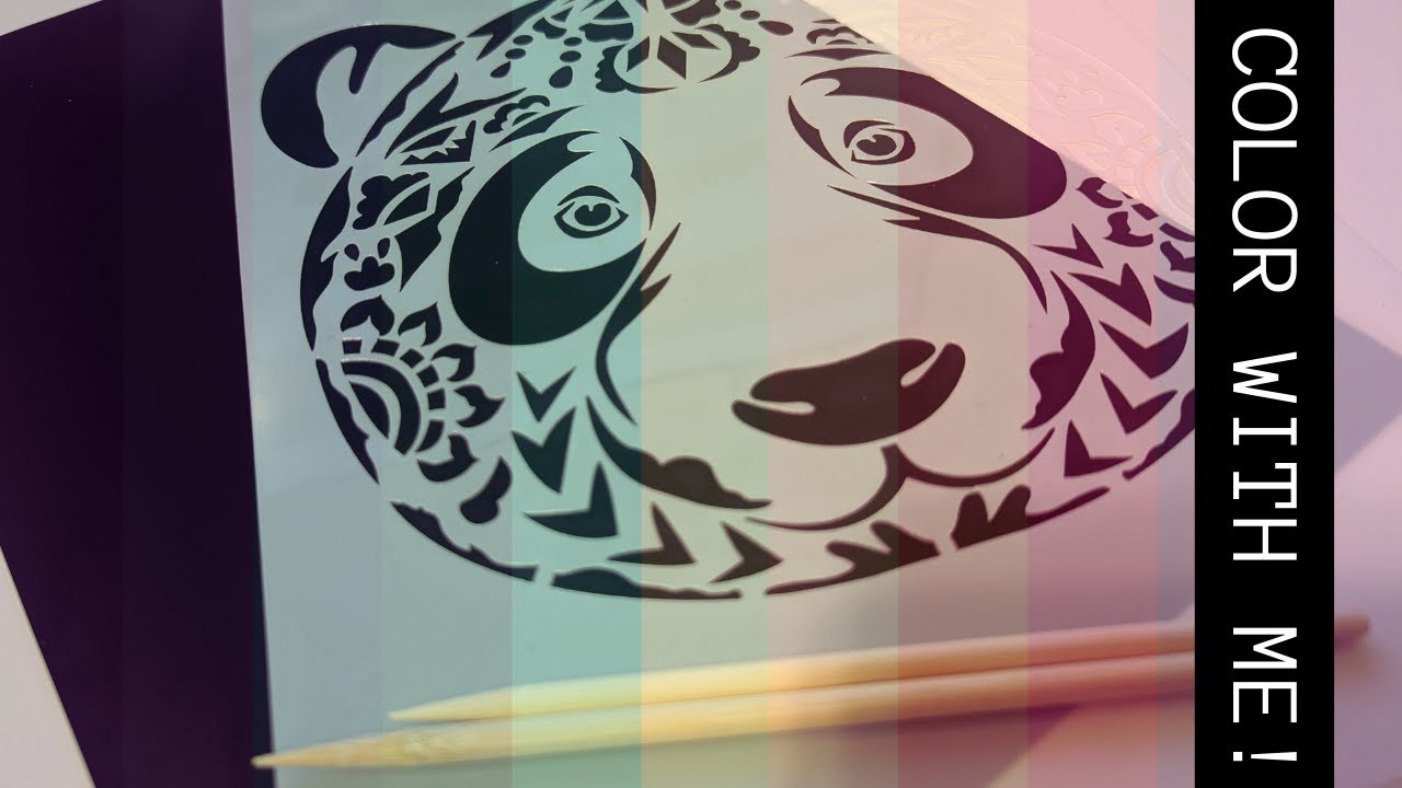 LIVE - Panda Scratch Art Paper / Weekday Self Care - YouTube