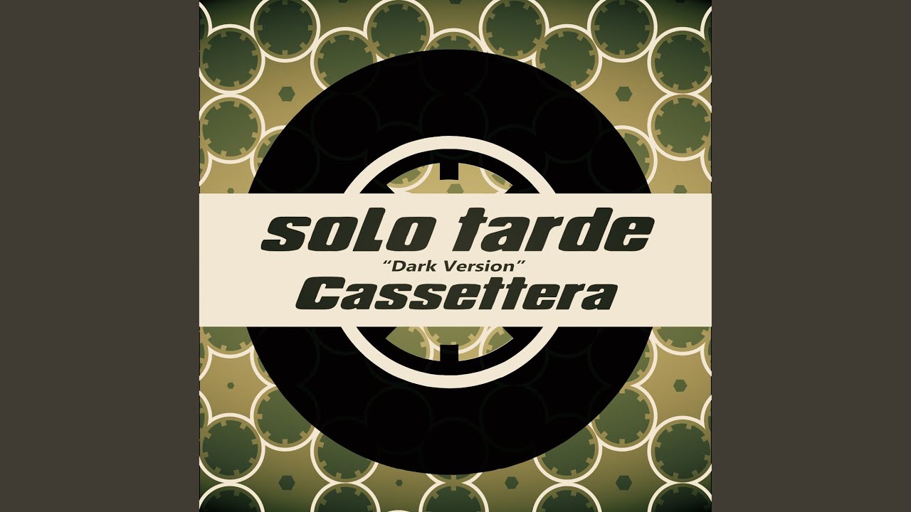 Solo Tarde (Dark Version) - YouTube