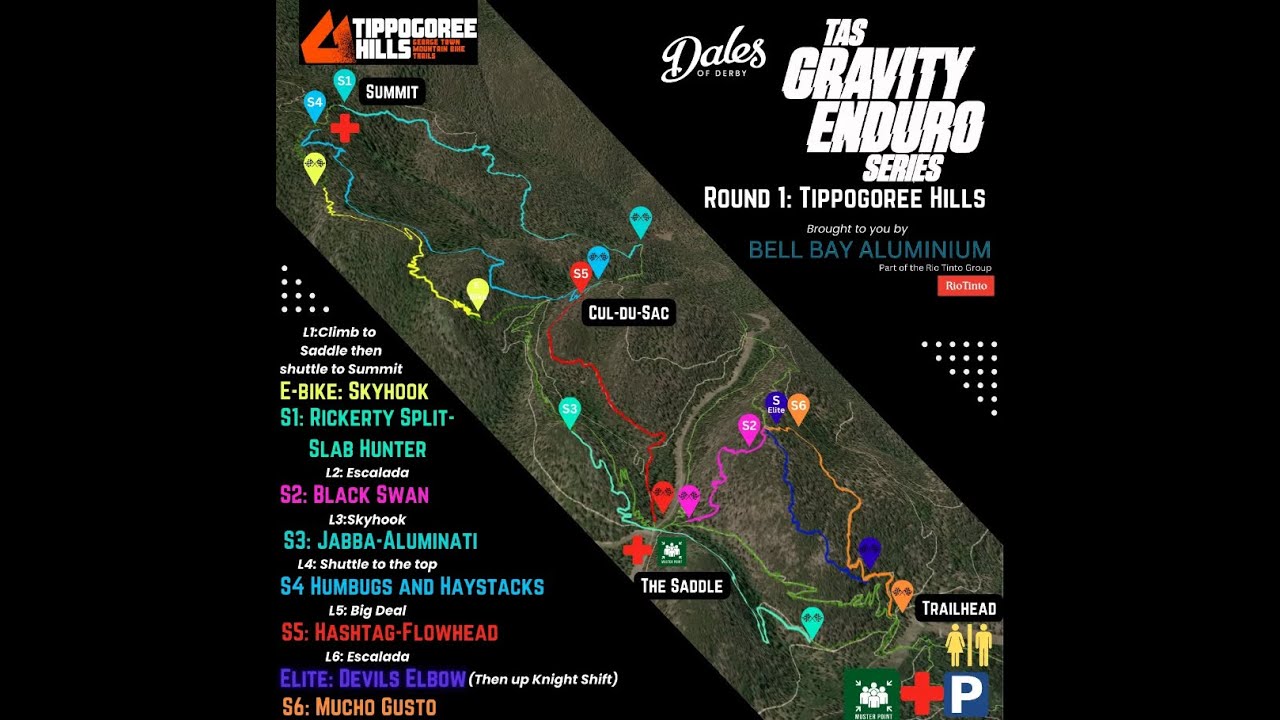 Tas Gravity Enduro round 1 2024 / 2025 Georgetown - YouTube