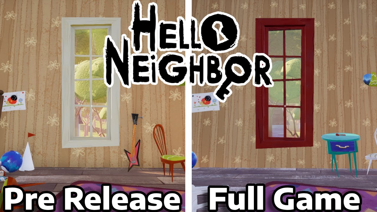 I Played The Pre Release Build Of Hello Neighbor - YouTube