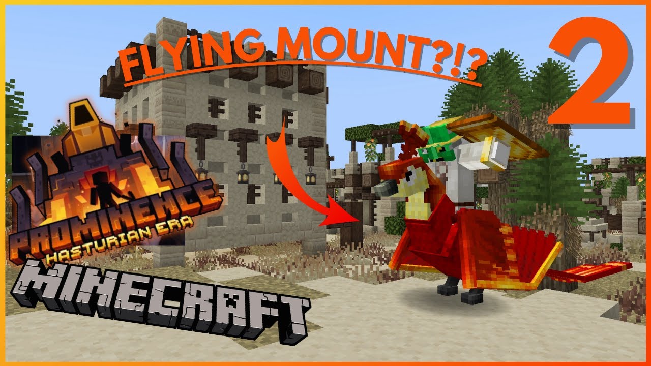 Craziest Mount IN Prominence 2! Finding a HOME? [Minecraft Prominence ...