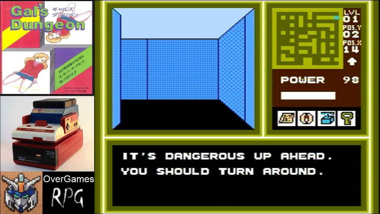Yakyuuken Part II - Gal's Dungeon (Japan) : Nintendo Famicom Disk System + Link Download - YouTube