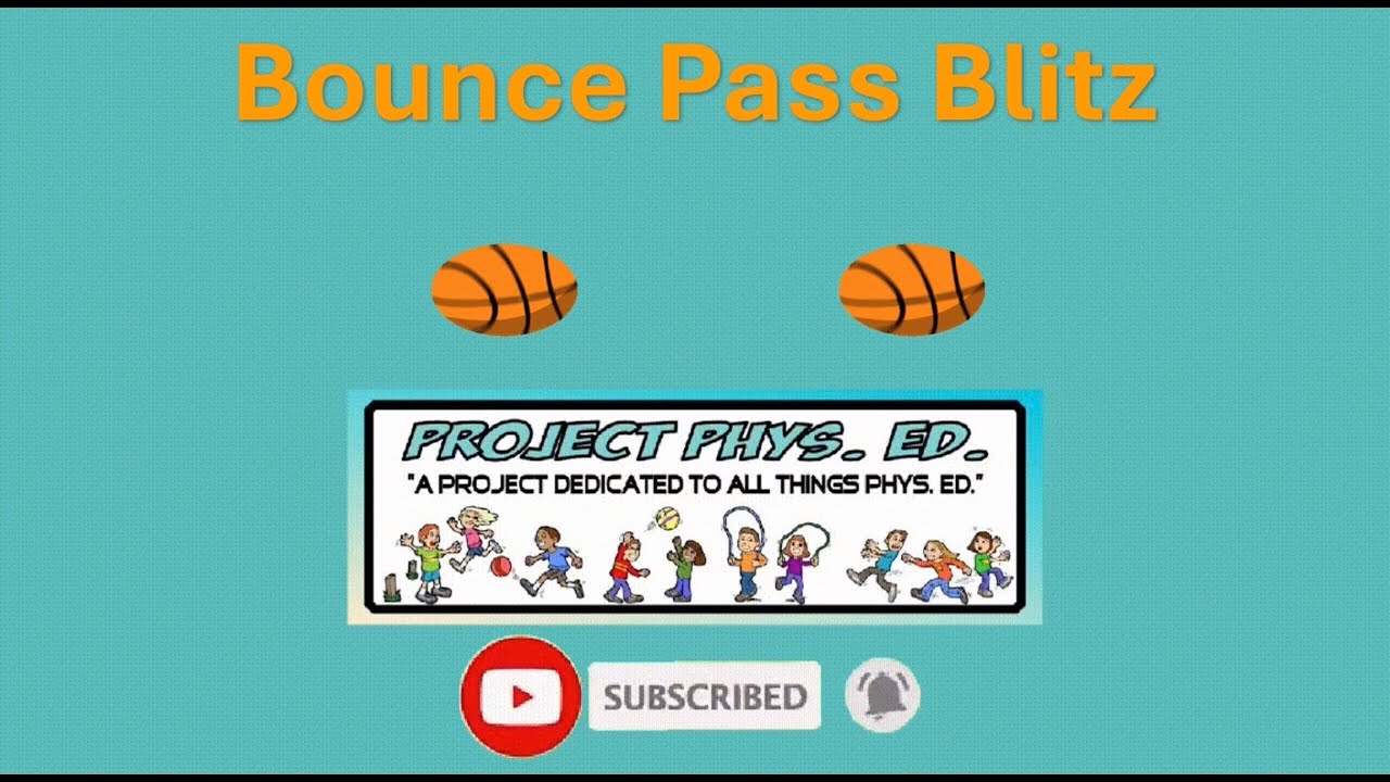 🏀P.E. Game🏀: Bounce Pass Blitz - YouTube