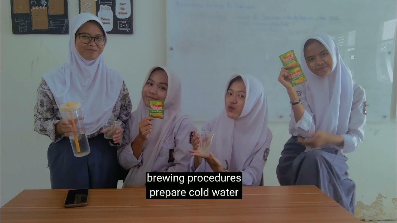 TUGAS BAHASA INGGRIS TUTORIAL MEMBUAT MINUMAN SEGAR - YouTube