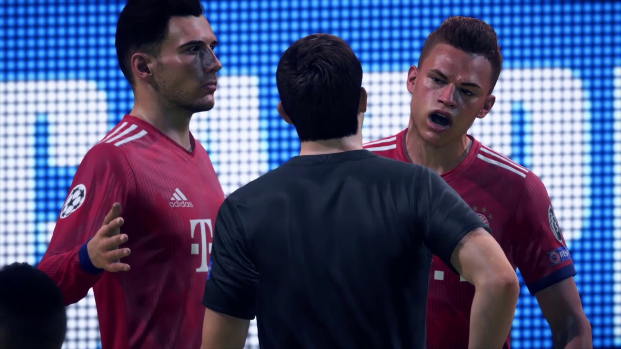 FIFA 19 - Red Card Reaction - YouTube