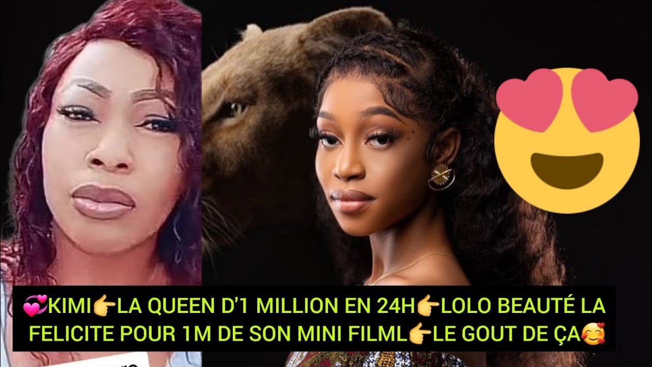 💞KIMI👉LA QUEEN D'1 MILLION EN 24H👉LOLO BEAUTÉ LA FELICITE POUR 1M DE ...