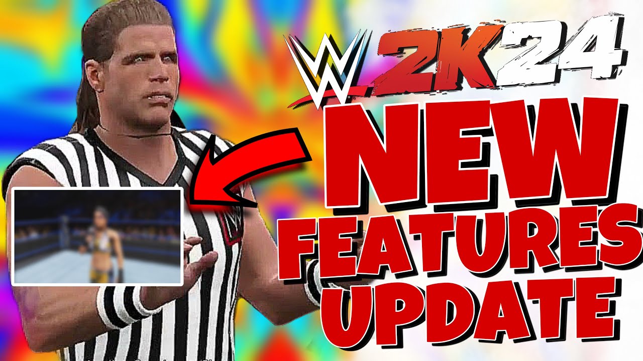 WWE 2K24 NEW Features Added?! - YouTube