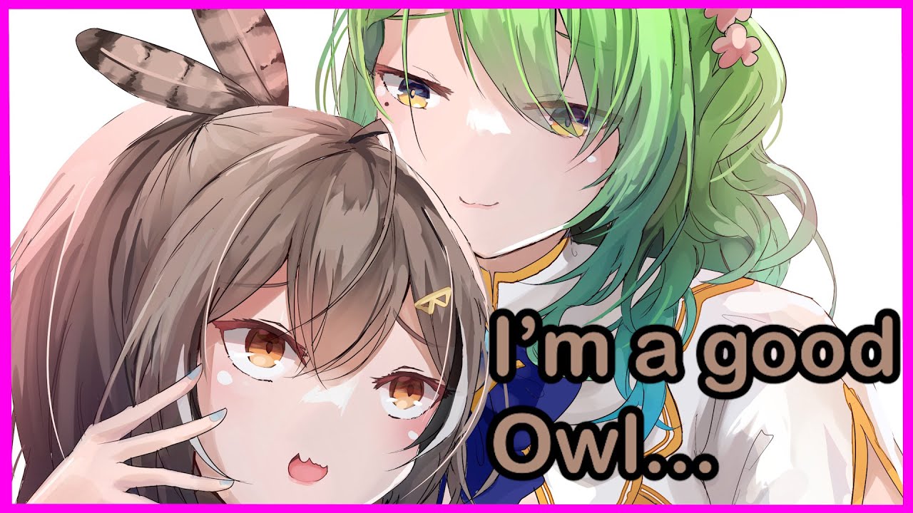 Fauna Instantly Makes Mumei an Obedient Owl【Nanashi Mumei/ Ceres Fauna ...