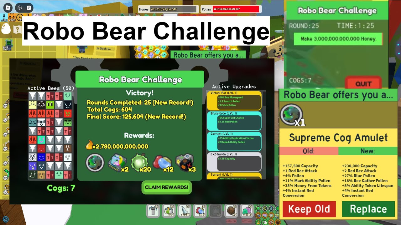 Round 25 RBC As White RBC Hive | Bee Swarm Simulator - YouTube