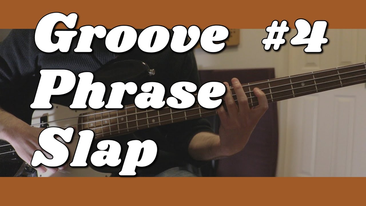 Funk Bass Practice - Groove, Phrase, Slap (GPS) #4 - YouTube