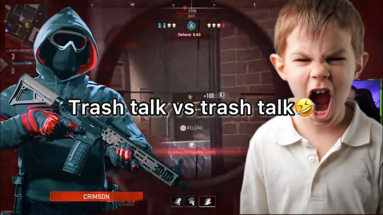 Trash talk vs trash talk🤣- Road back to crimson #9 RANKED (Nederlands ...