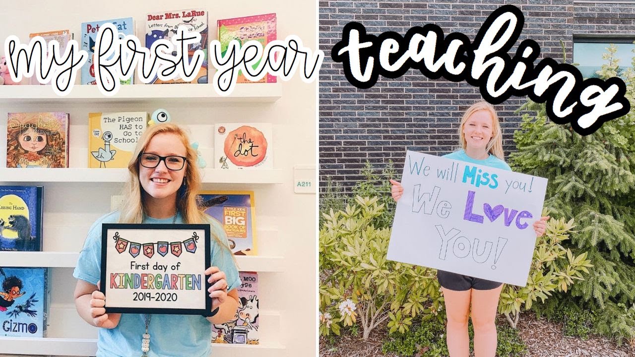 All About My First Year Teaching! | Last Week of School Vlog | First ...