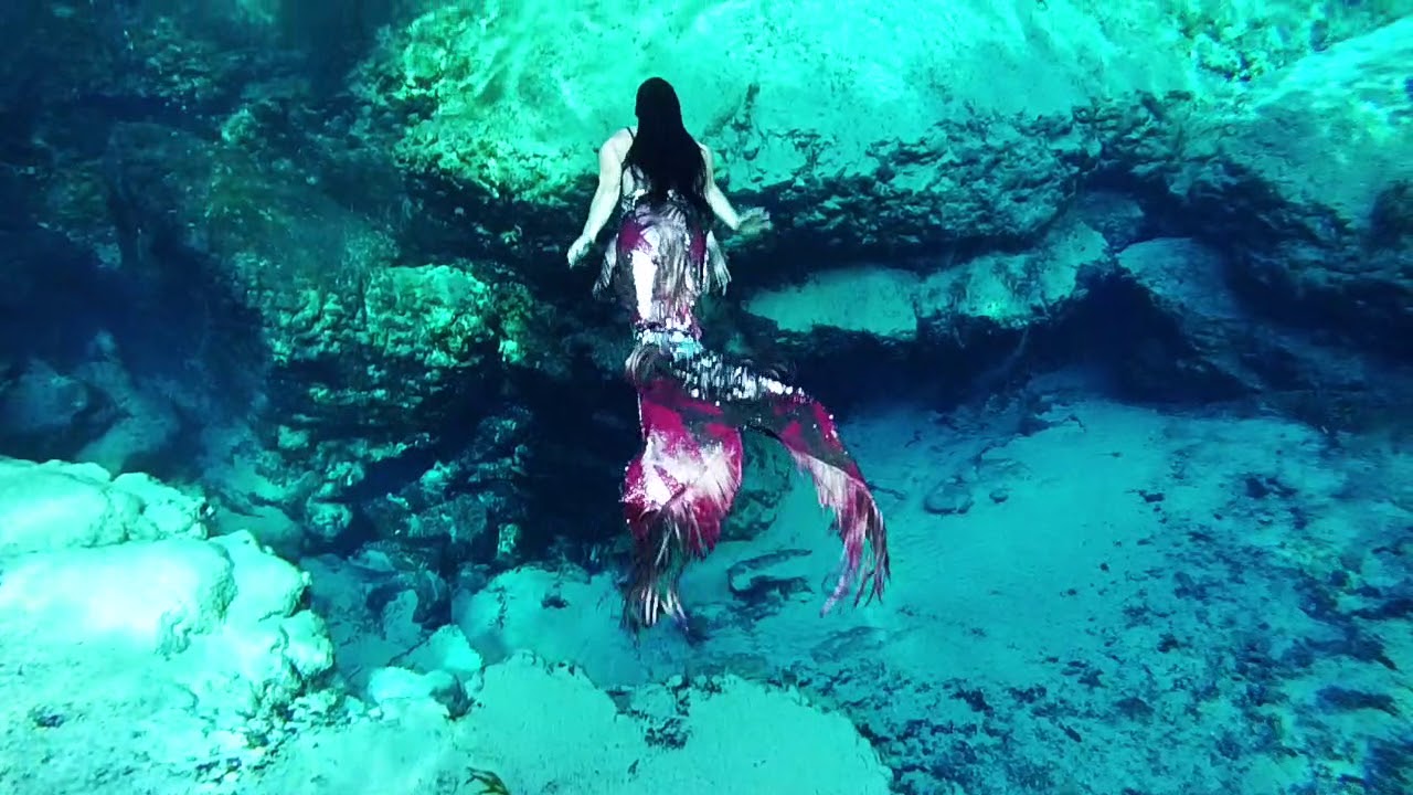 Mermaid Swim in Alexander Springs Florida - Rebecca MacKay - YouTube