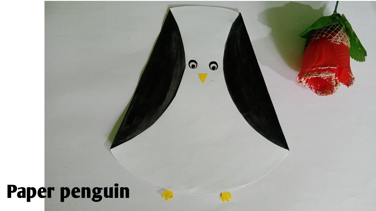 How to make a penguin 🐧/ easy penguin making/DIY penguin - YouTube