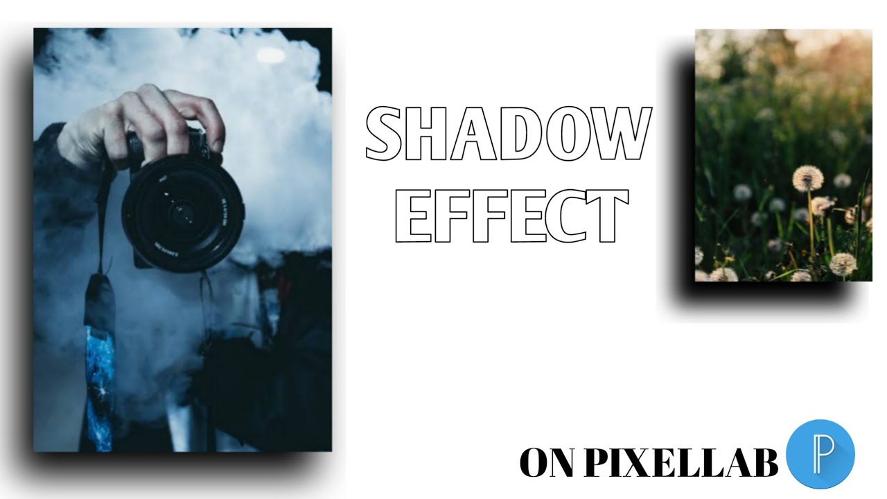 shadow effect on image // shadow behind the image // graphx - YouTube
