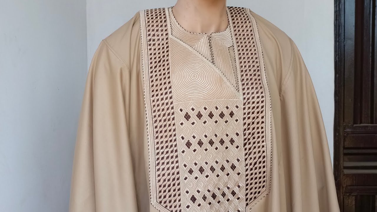 Easy way to sew Agbada |Agbada | Sewing of Agbada| - YouTube