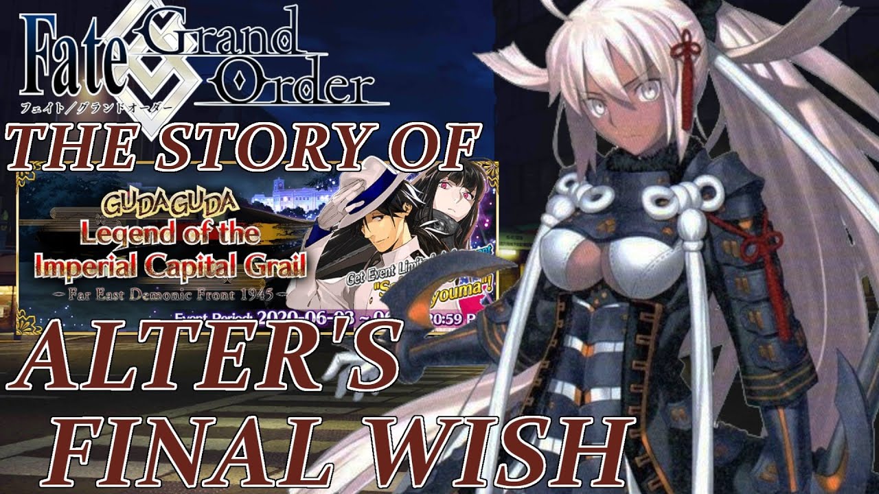 Fate/Grand Order - Gudaguda 3 Finale: Alter's Final Wish FULL Story ...
