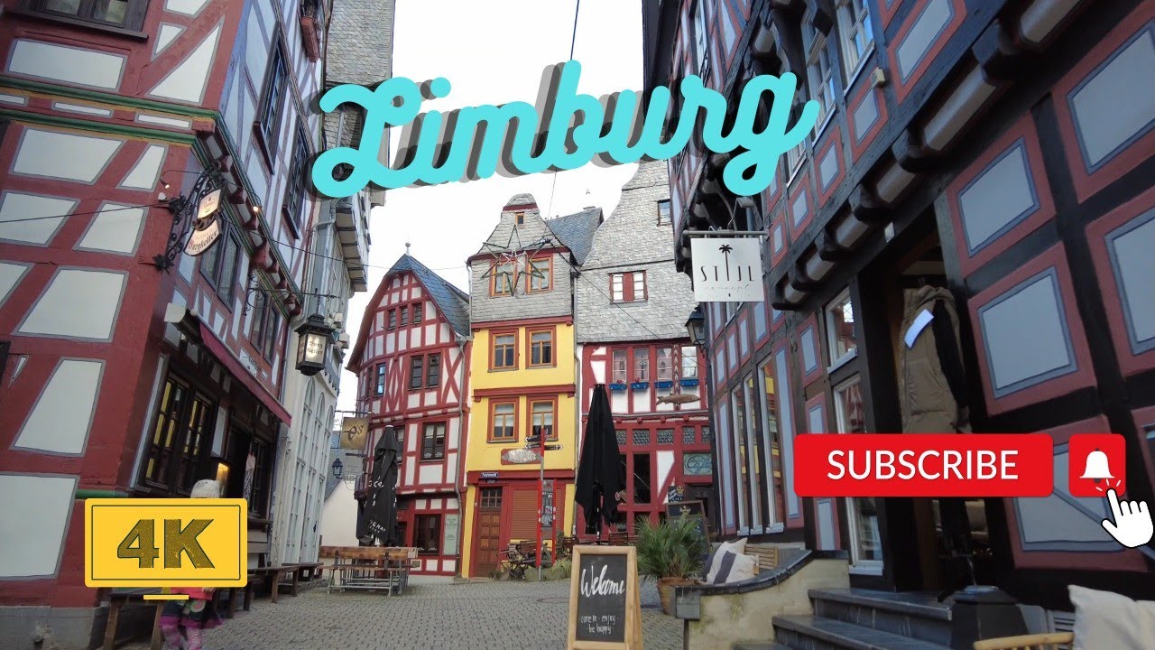 Limburg an der Lahn.|4k| Well preserved historic city of Germany. - YouTube