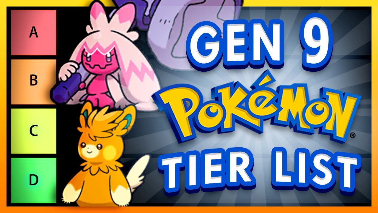 My Opinion of Every NEW Pokemon in Scarlet and Violet - Gen 9 Tier List ...