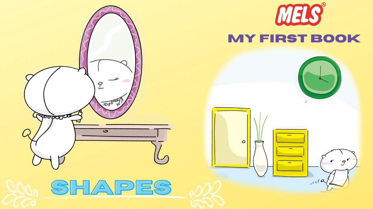 Get to Know Shapes: Circle & Oval | MELS My first book || Shapes for ...