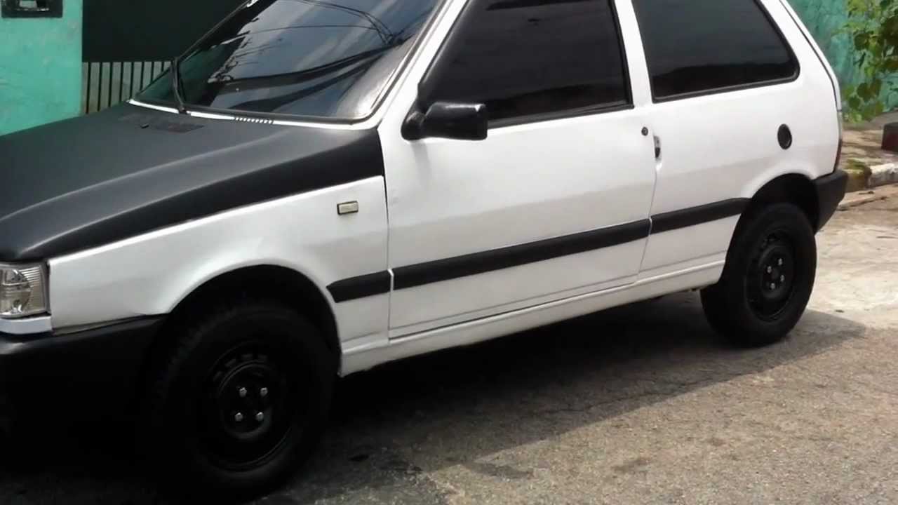 branco fosco uno fiat - YouTube