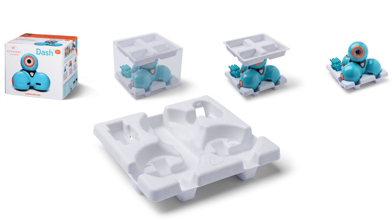 PaperFoam sustainable packaging design - YouTube