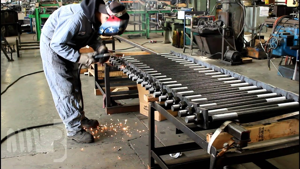 Plate Fabrication at Portland Bolt - YouTube