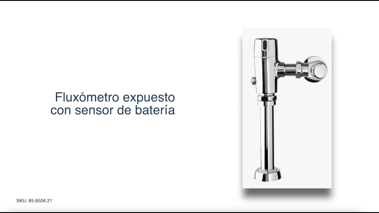 Tutorial de Instalación - Fluxómetro expuesto y WC - YouTube