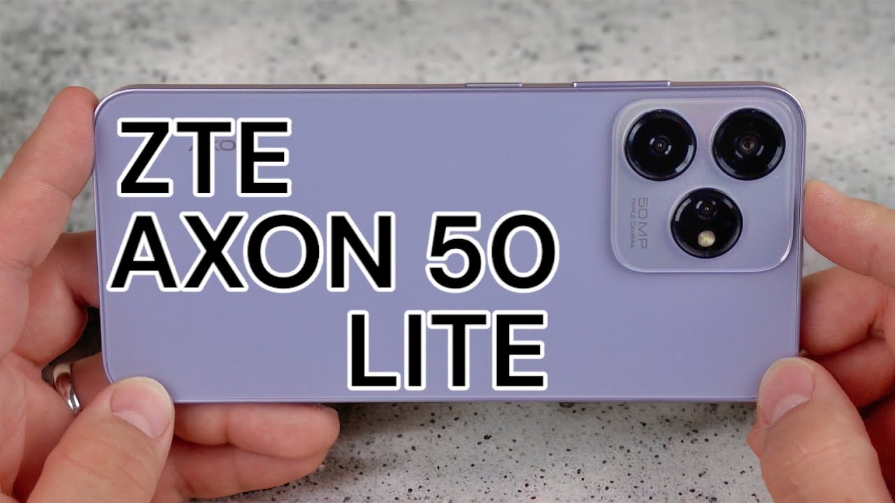 ZTE AXON 50 LITE: La Review Completa - YouTube
