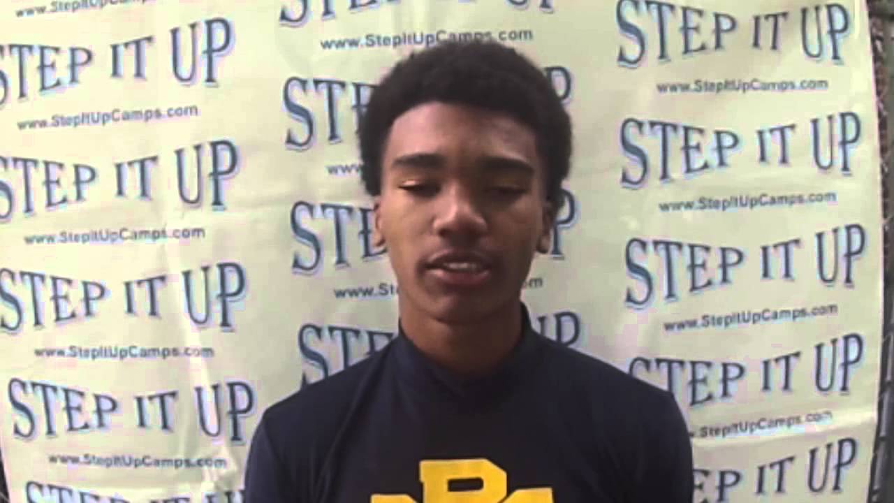 DeAngelo Collins @ STEP IT UP COMBINE Raleigh, NC - YouTube