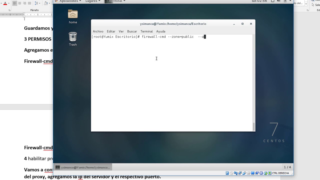 Configuracion Servidor Proxycentos7 Youtube