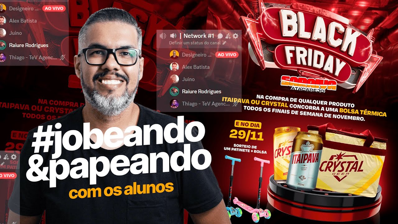 Jobeando e papeando com alunos - YouTube