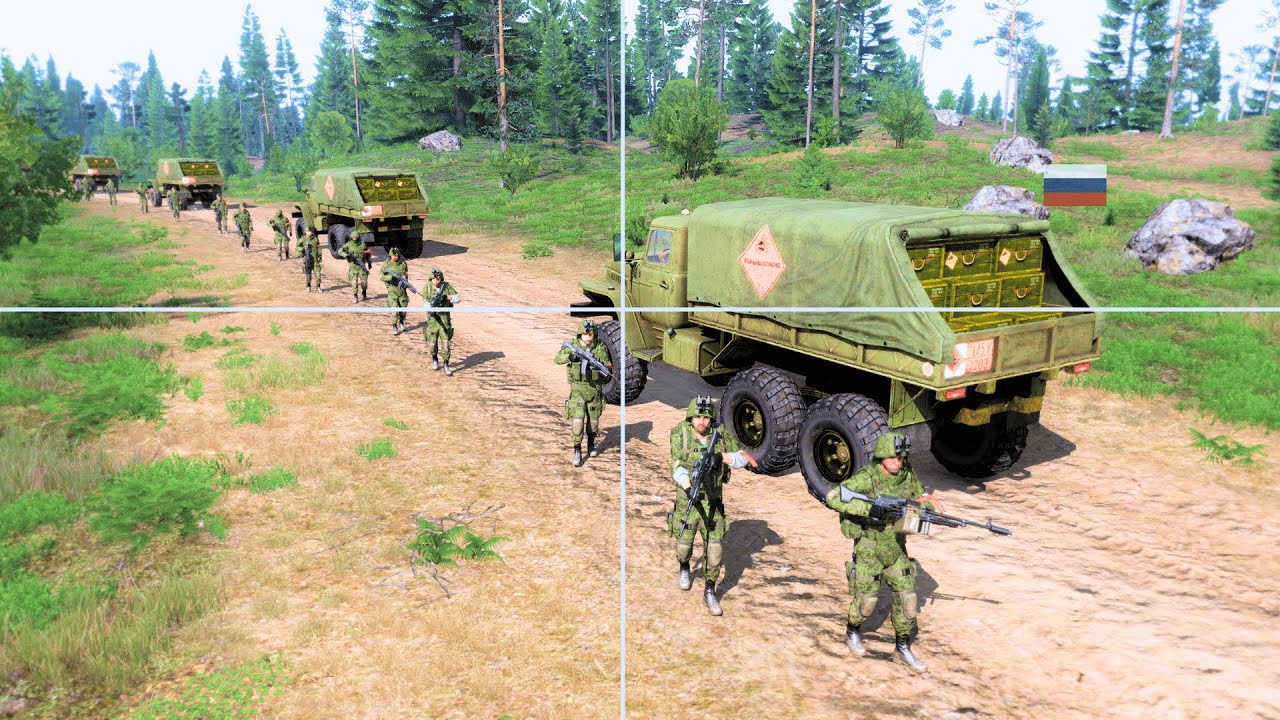 Russian Logistic Convoy Torn Apart by Ukrainian Anti-Tank Missiles in ...