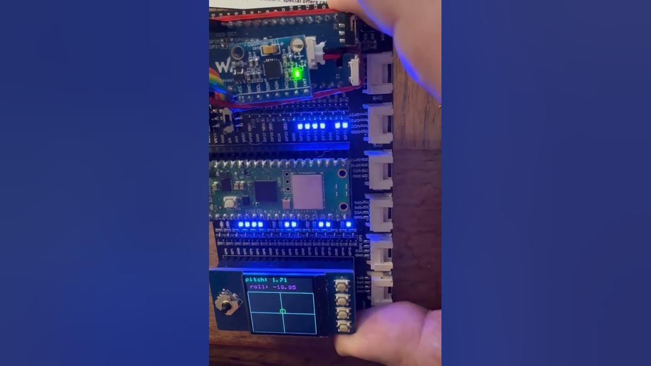Solution To Paul Mcwhorter S Raspberry Pi Pico Lesson 45 Youtube