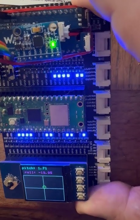 Solution to Paul McWhorter's Raspberry Pi Pico lesson 45 - YouTube