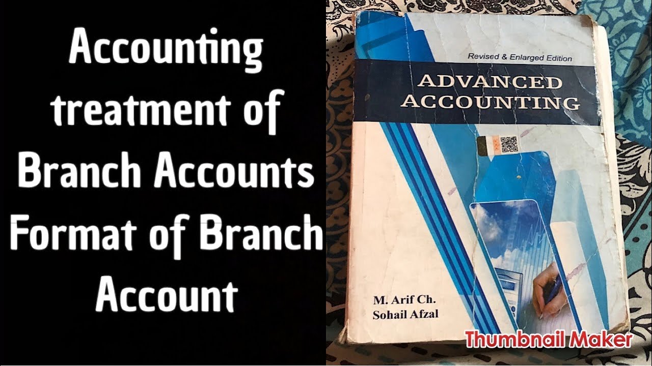 Accounting treatment of Branch Accounts Dependent branch and cost price ...