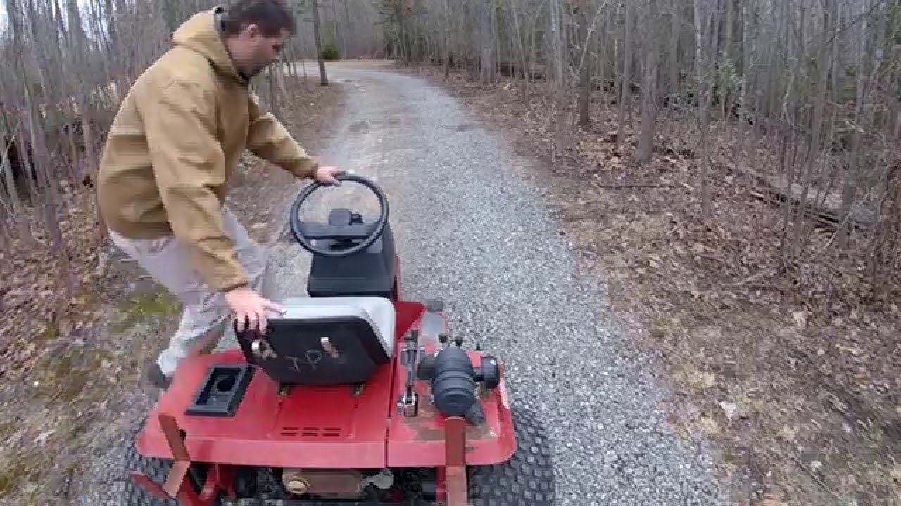 Toro SandPro Compact Tractor 3 Wheel Drive OFF ROAD - YouTube