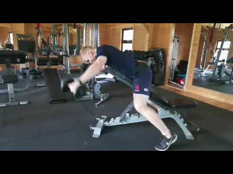 Chest Supported Dumbbell Rear Fly - YouTube