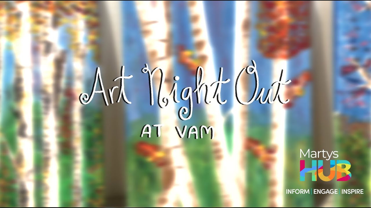 Visual Arts Mississauga's Art Night Out with Sima Naseem! - YouTube