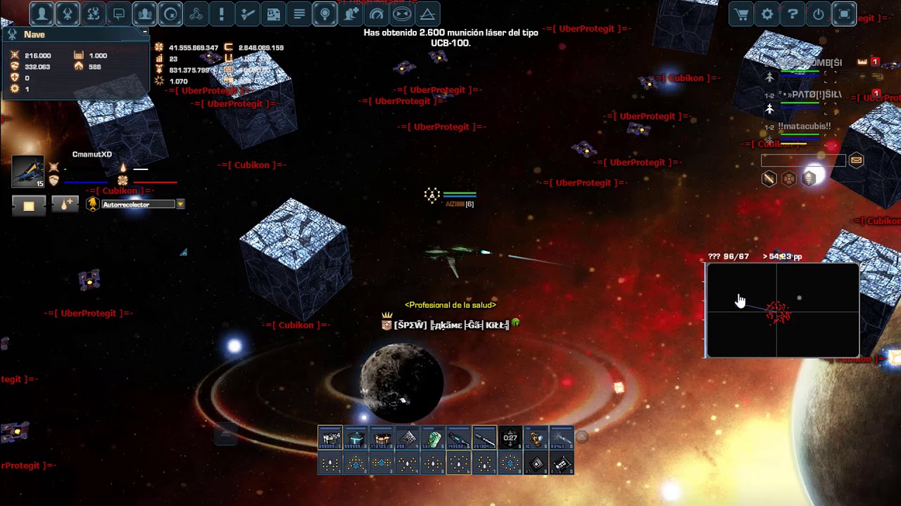 Darkorbit Secret map ??? - Tácticas para entrar y juntar munición - YouTube