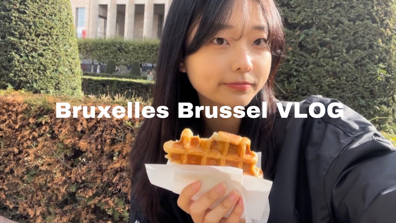 나혼자 떠난 벨기에 브뤼셀 여행 Vlog 그랑플라스 벨기에 와플 레옹 홍합 마그리트 미술관 독일 교환학생