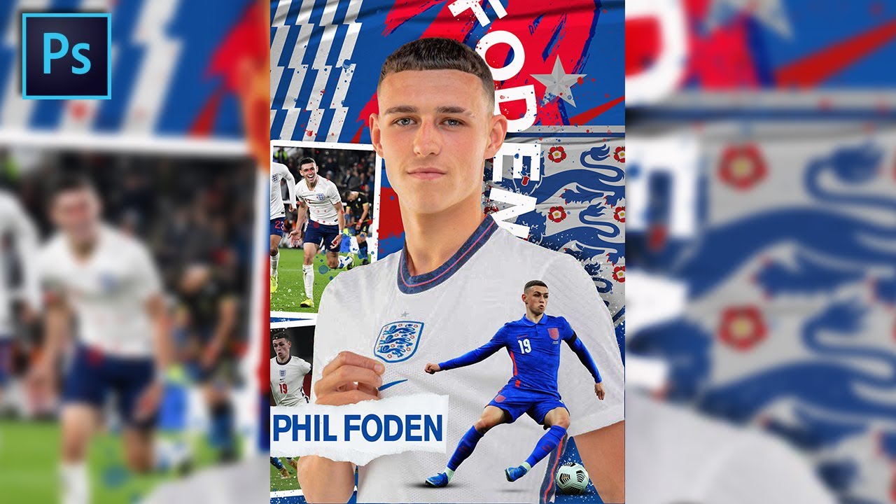 Photoshop Tutorial: Euro 2020 Poster | FREE PSD - YouTube