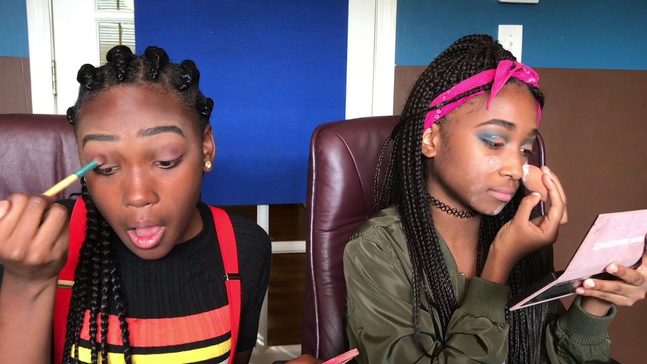 MUSIC VIDEO MAKEUP TUTORIAL WITH MADOX AND ANAYA CHEYENNE - YouTube
