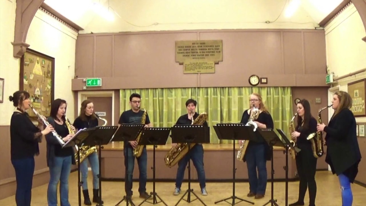 Bohemian Dance - Saxophone Ensemble - YouTube