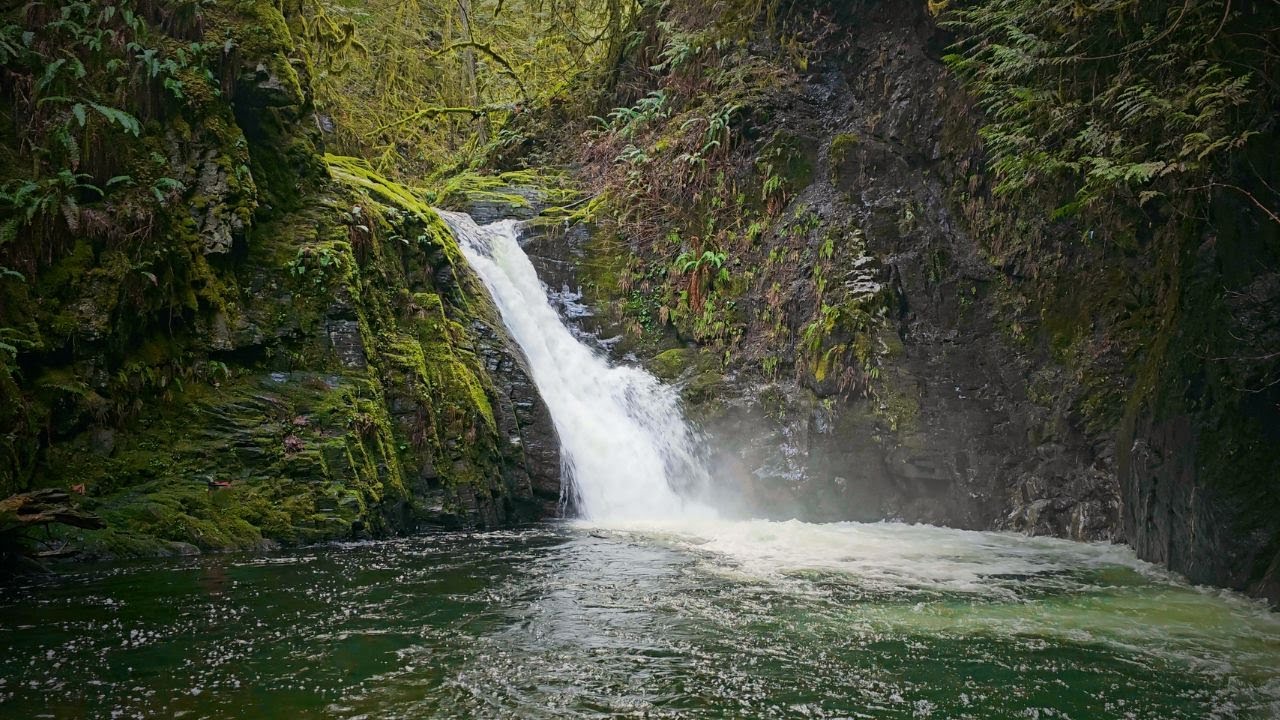 4k Relaxing Waterfall Video - 2 Hours Relax, Meditate, Sleep, ASMR ...